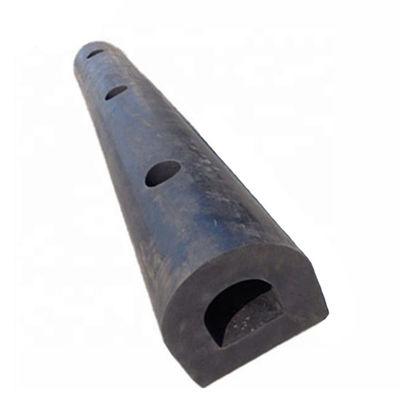 Hollow Section Boat D Type Fenders / Rubber Bumper Dock Protection