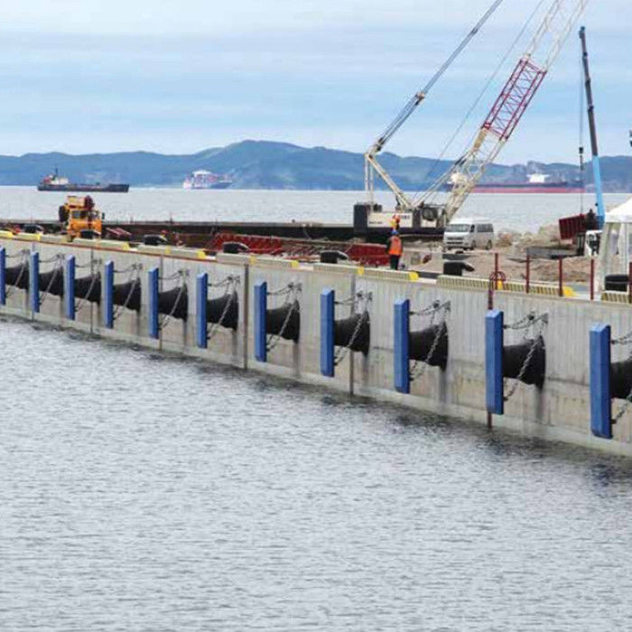 NBR/NR Cone Rubber Fenders PIANC2002 Tear Resistance Marine Dock Bumpers