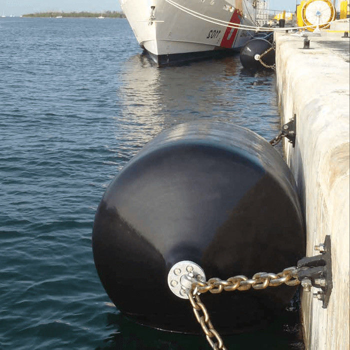 Cylindrical Closed Cell Foam Boat Bumpers Non Marking Polyurethane