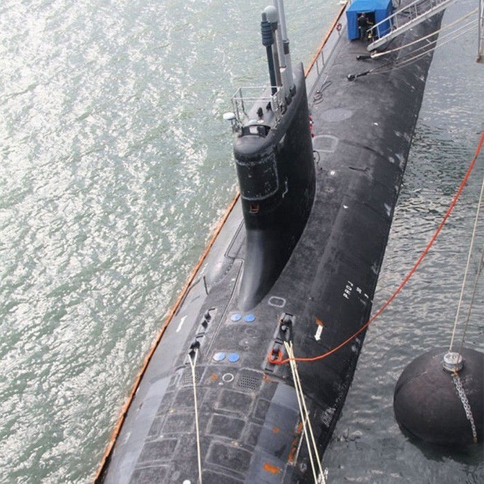 Semi Underwater Submarine Fenders Pneumatic Submersible Marine Rubber