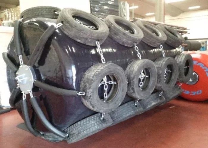 High Density Closed Cell Foam Filled Marine Fenders Dock Suspension ...