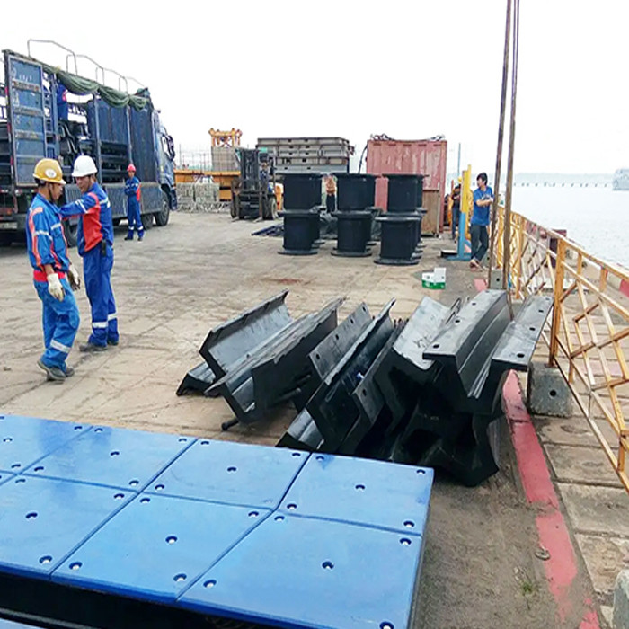 V Type Dock Mounted Fenders Wear Resisting Anti Collision