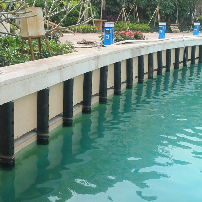 PIANC Standard D Type Rubber Fender Heavy Duty Dock Bumpers For Boat