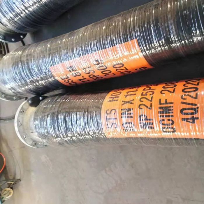 OCIMF Standard STS Hose 15Bar Natural Rubber Oil Resistant Black Color ...