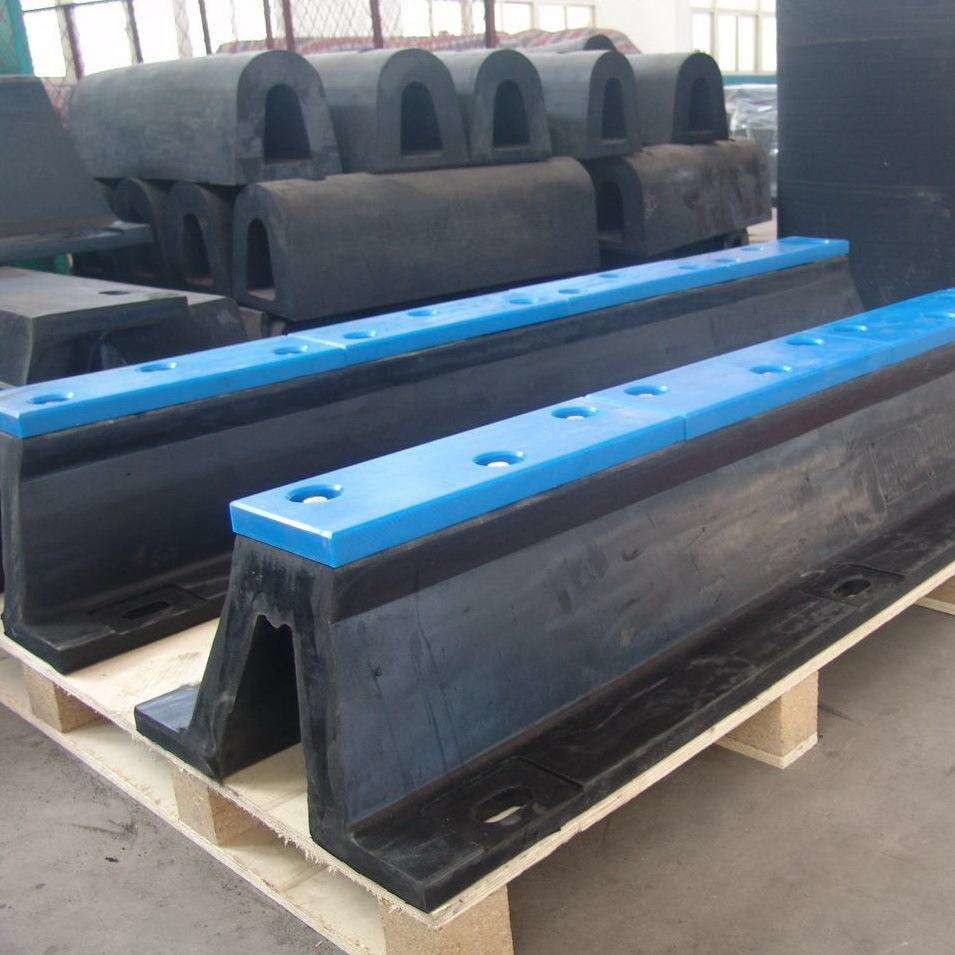 Marine Dock Textured V Type Fender Natural Rubber Boat Ship Pianc2002 V500h
