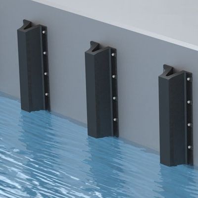 V Type Super OEM Arch Rubber Fender Marine Dock Protection Fixed